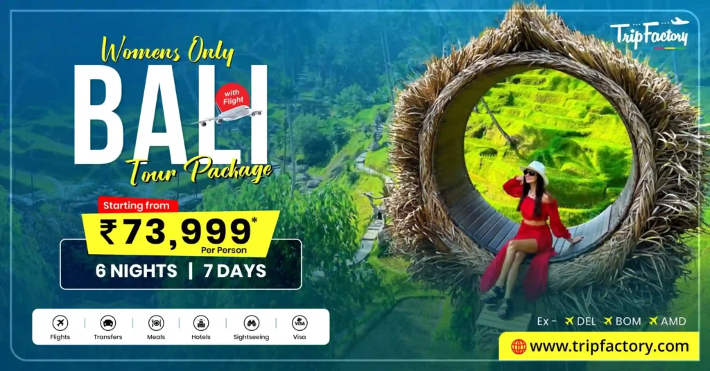 TripFactory Launches Women's Only Bali Tour Package