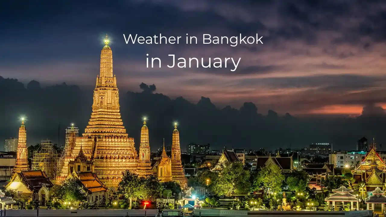 Weather in Bangkok in January 2026